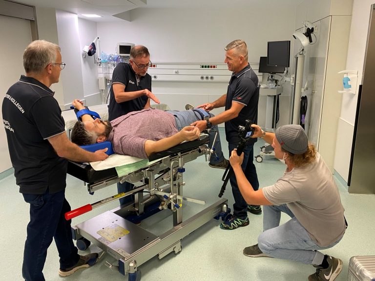 OP-Lagerung und Befestigung von mediPlac