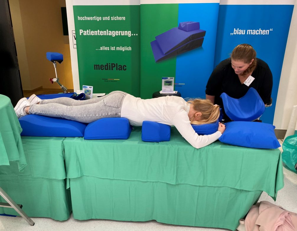 OP-Lagerung und Befestigung von mediPlac