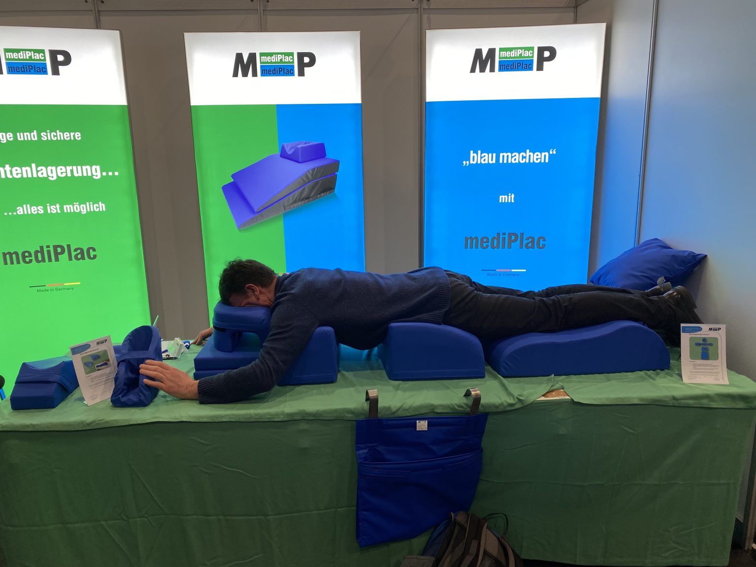 OP-Lagerung und Befestigung von mediPlac